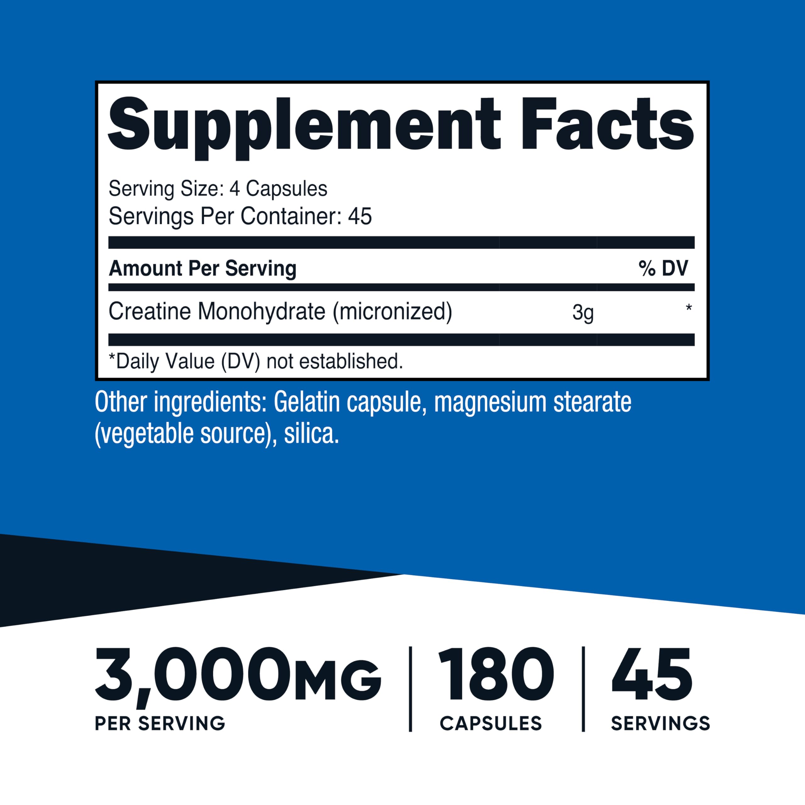 Non-GMO creatine supplement benefits