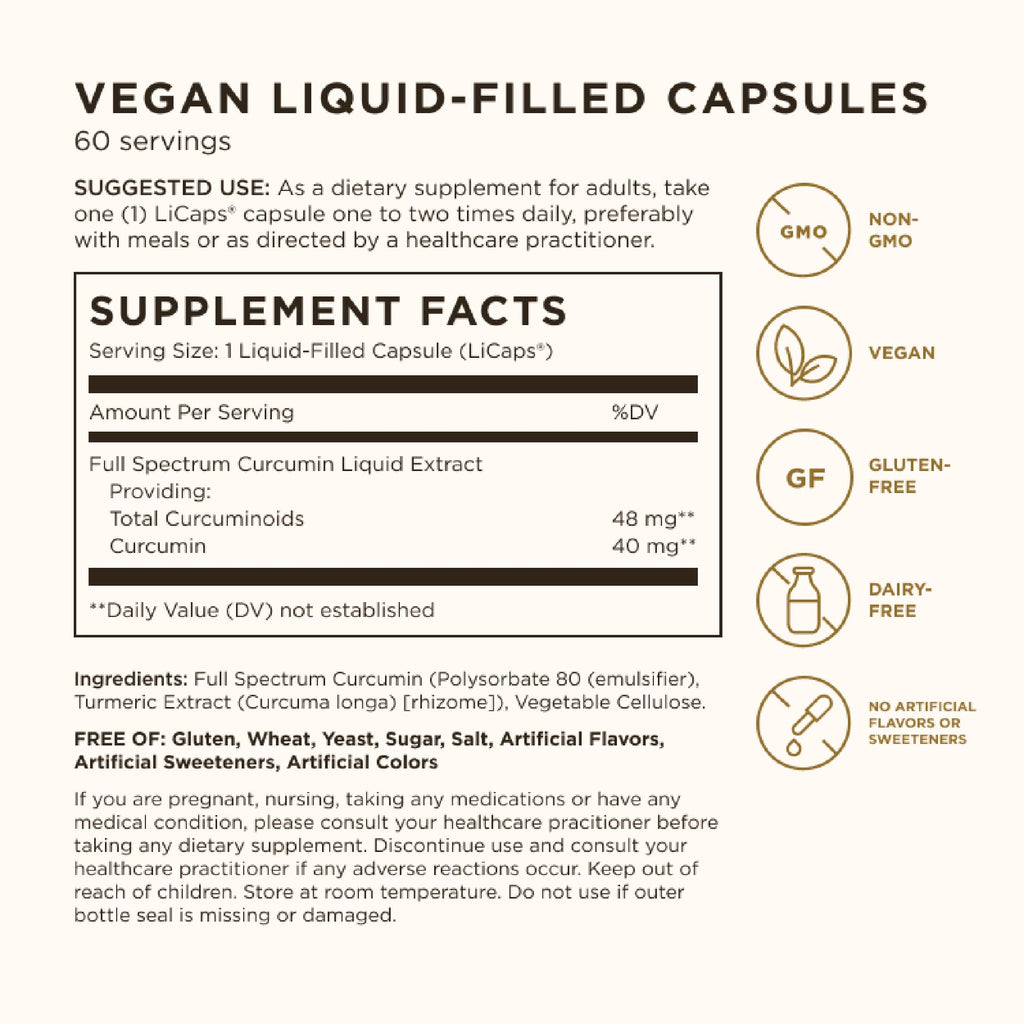 non-GMO curcumin for brain health