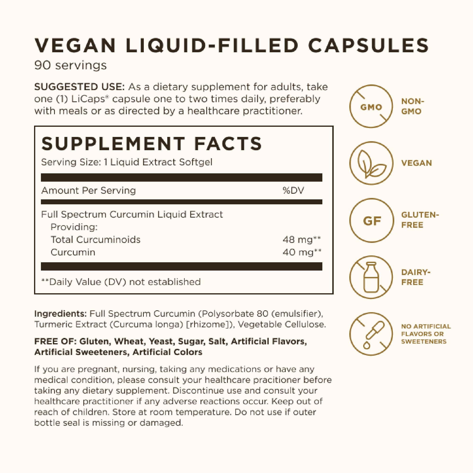 non-GMO curcumin for brain support