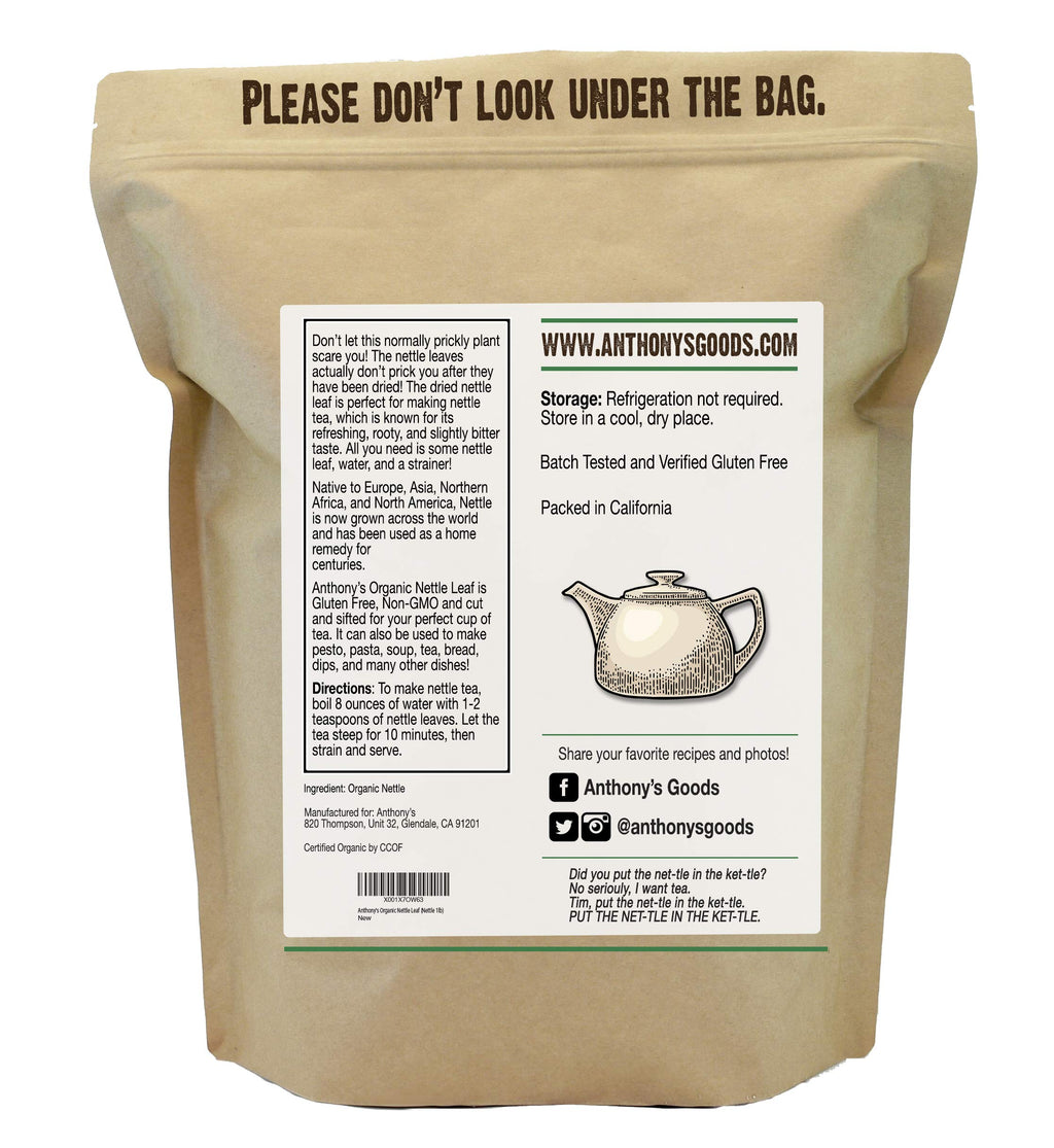 non-GMO cut and sifted nettle