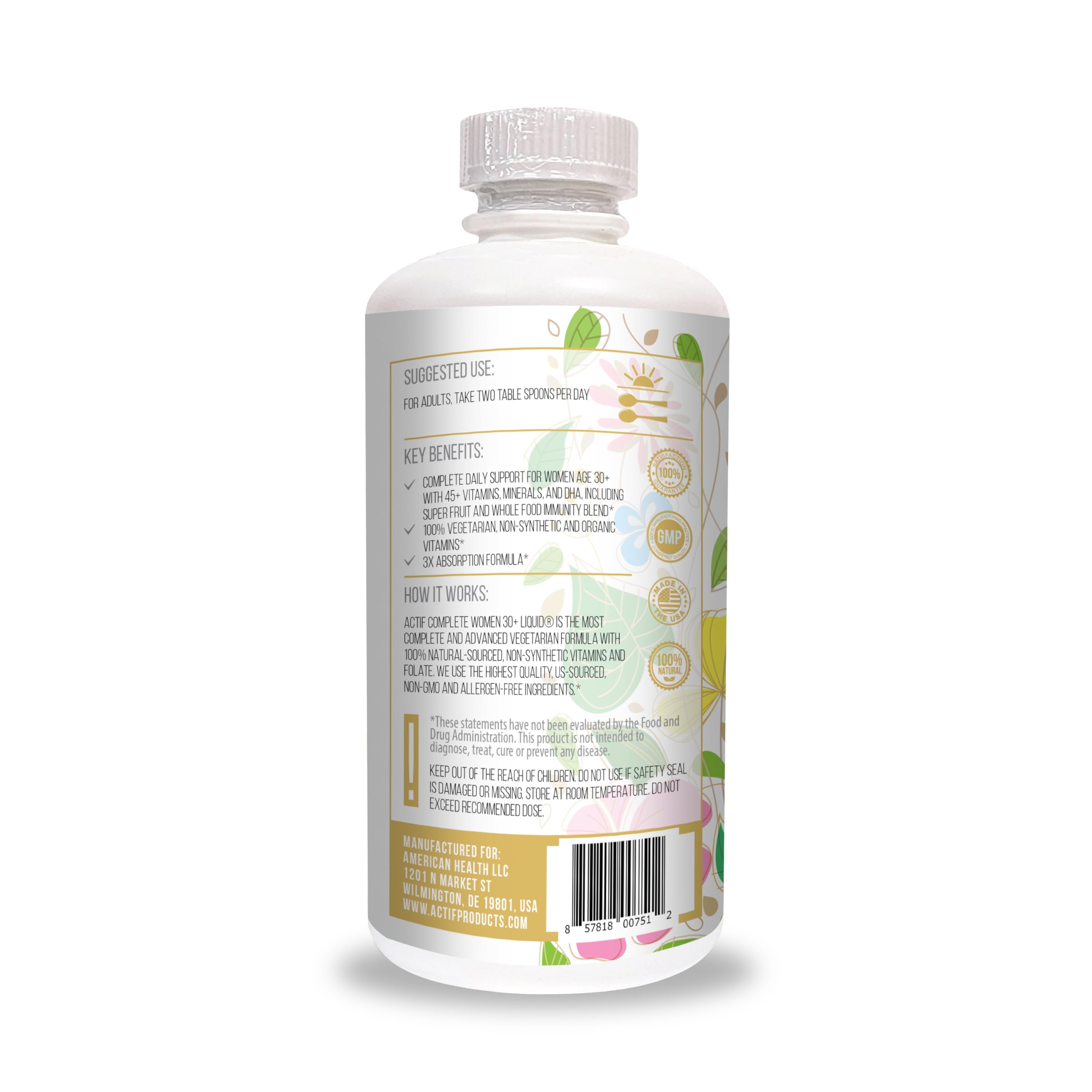 non-GMO daily multivitamin for women