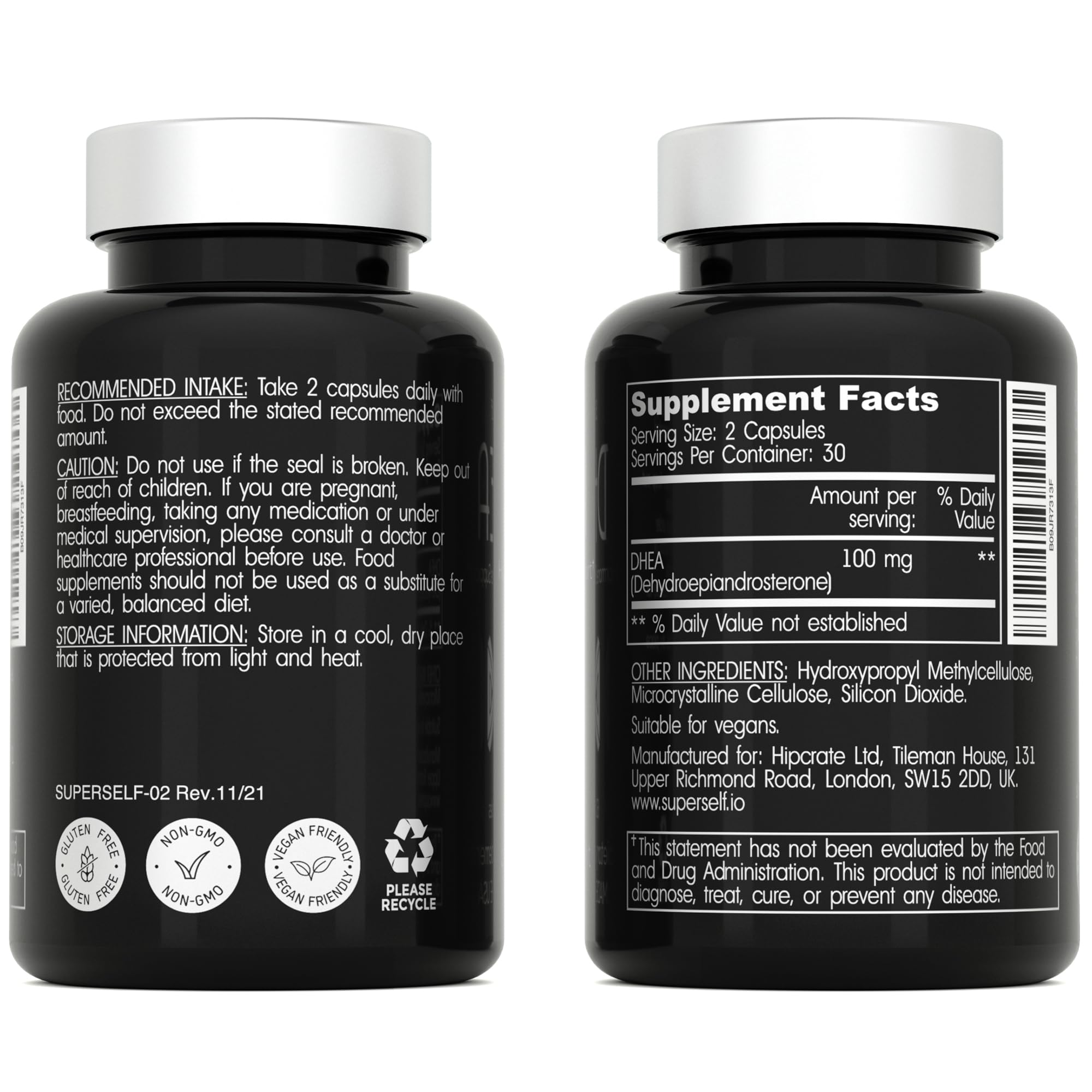 non-GMO DHEA for health support