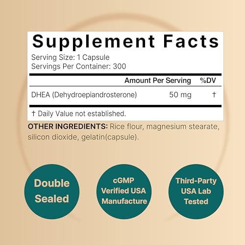 Non-GMO DHEA for healthy metabolism