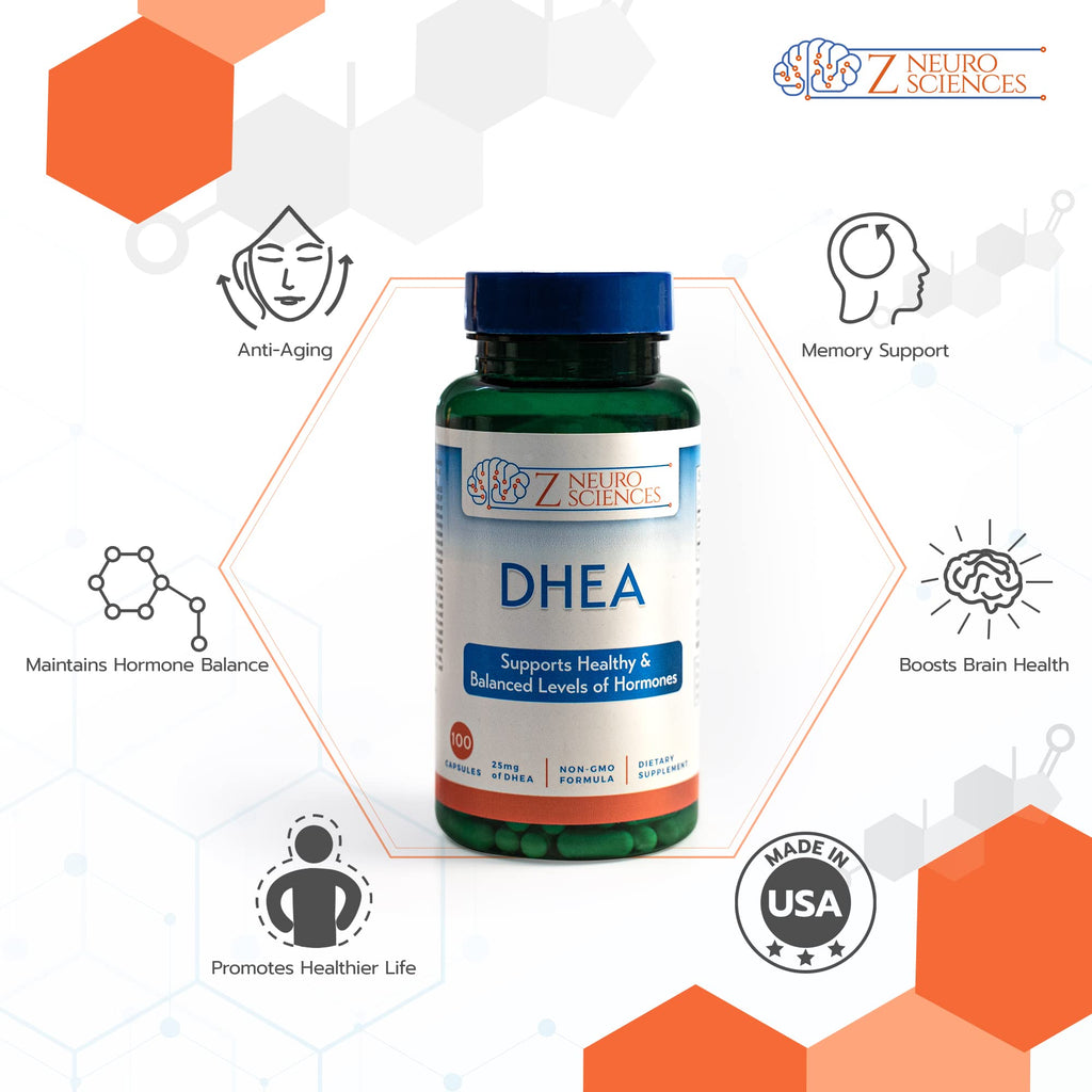 Non-GMO DHEA for memory enhancement