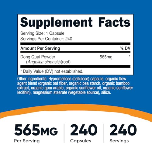 non-GMO dong quai health benefits