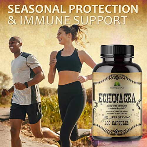 non-GMO echinacea capsules for vitality