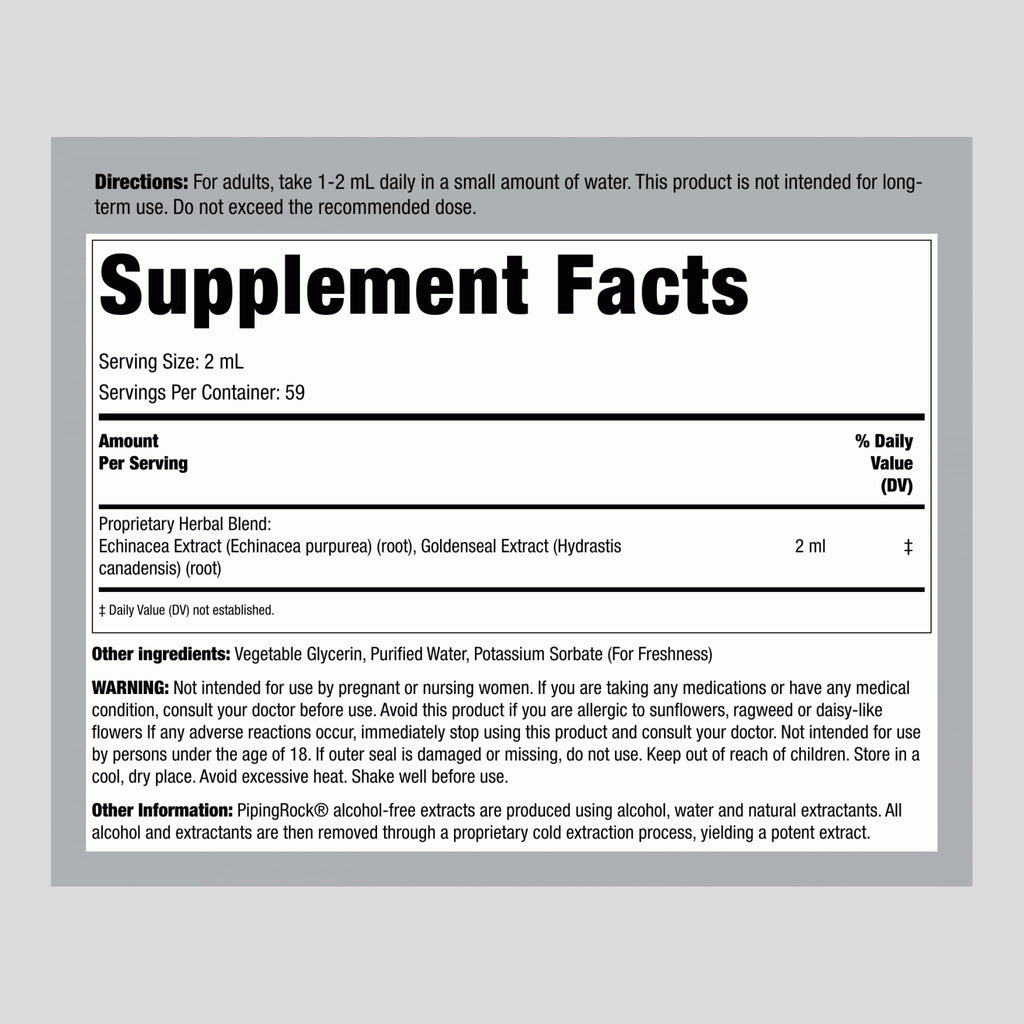 non-GMO echinacea extract benefits