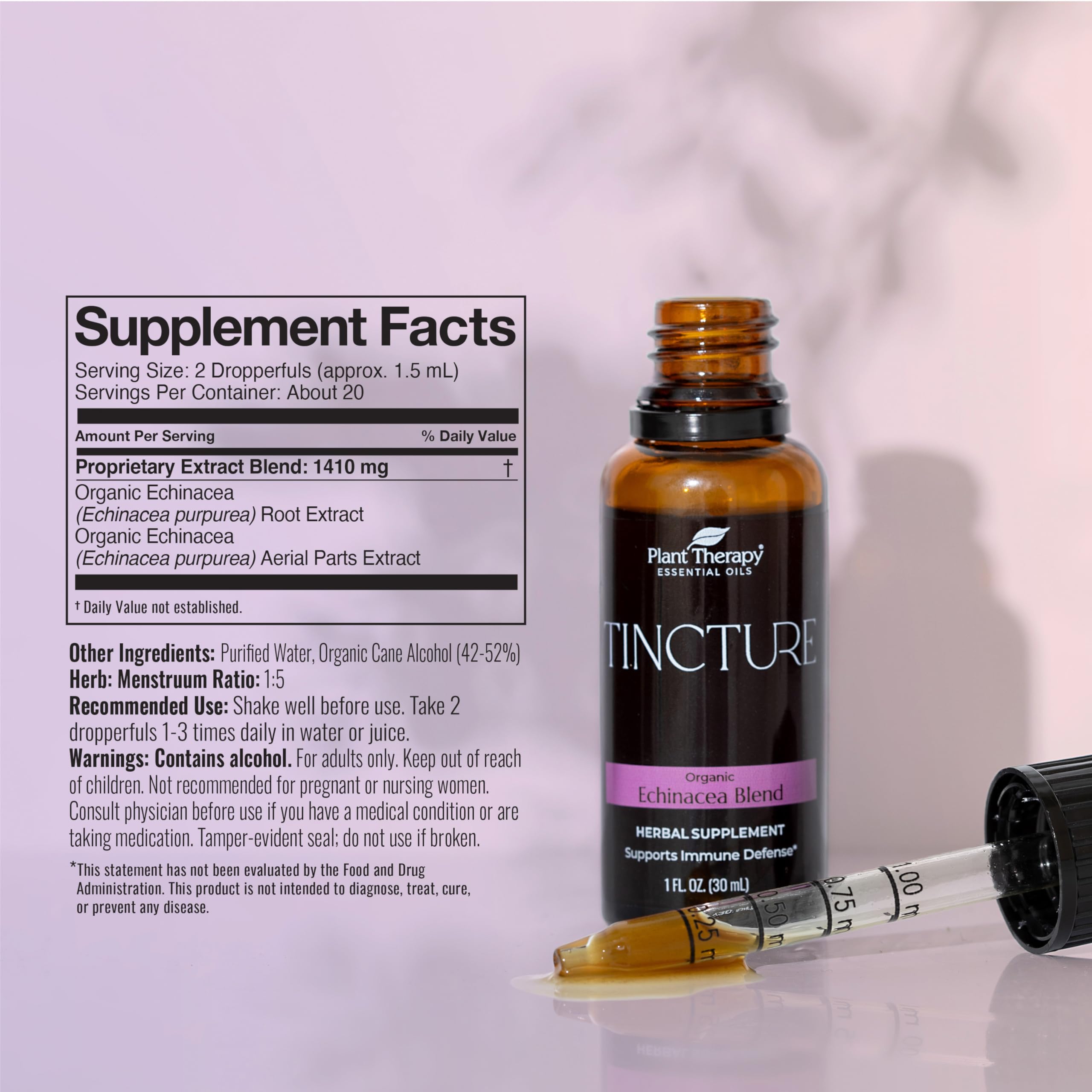 Non-GMO echinacea extract for vitality