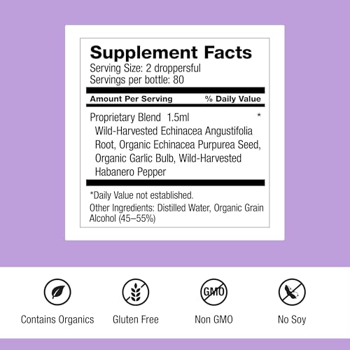 non-GMO echinacea for immunity