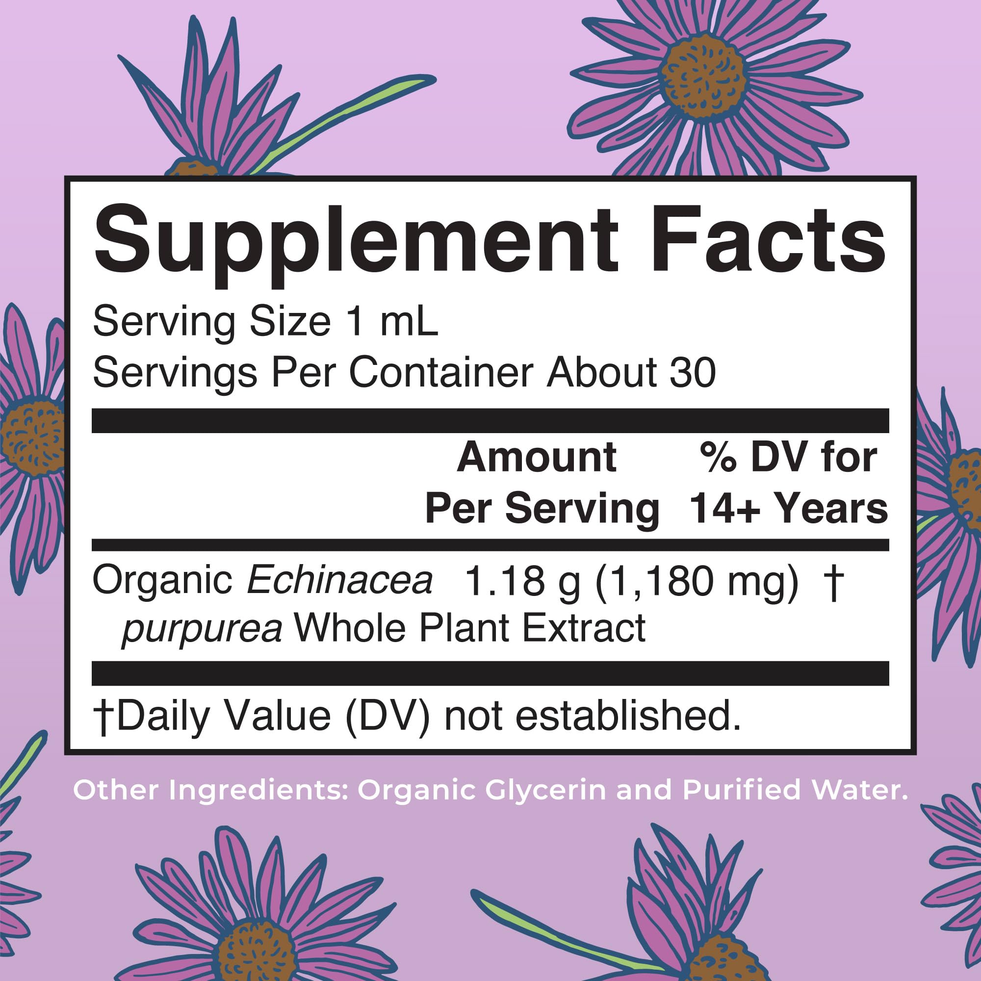 non-GMO echinacea for respiratory support