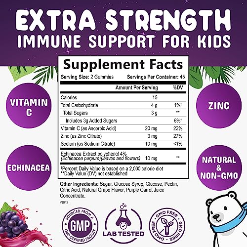 Non-GMO echinacea supplements for children