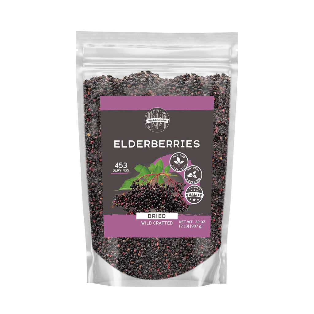 non-GMO elderberries for healthy recipes