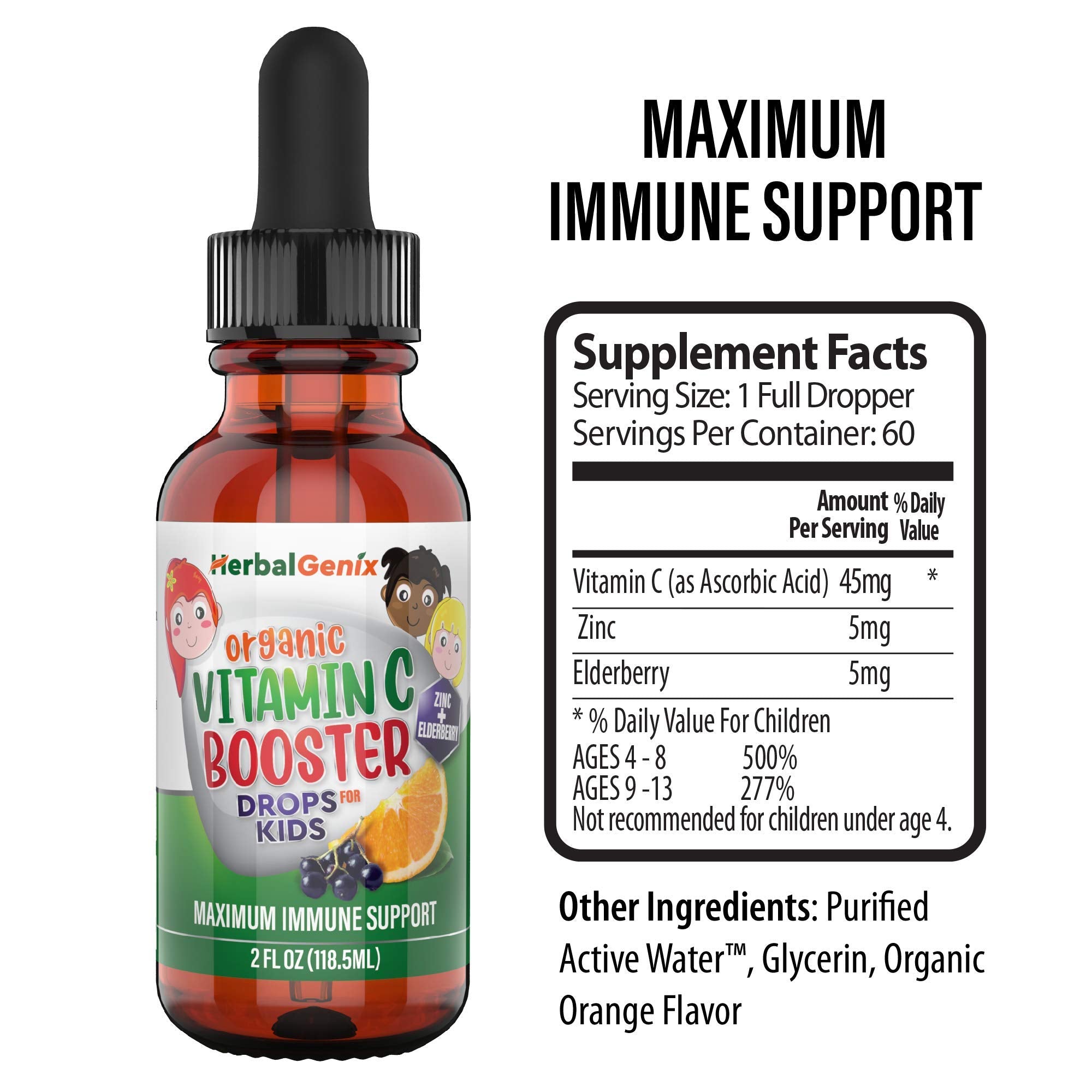 non-GMO elderberry drops for children