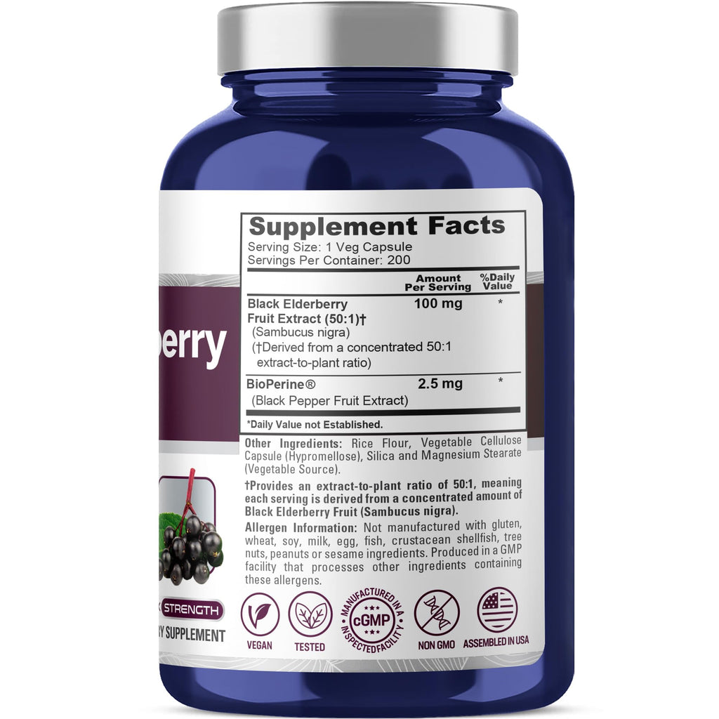 non-GMO elderberry extract benefits
