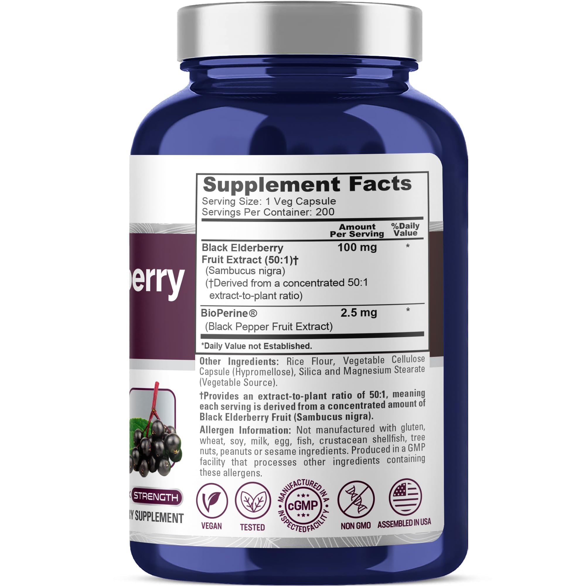 non-GMO elderberry extract benefits