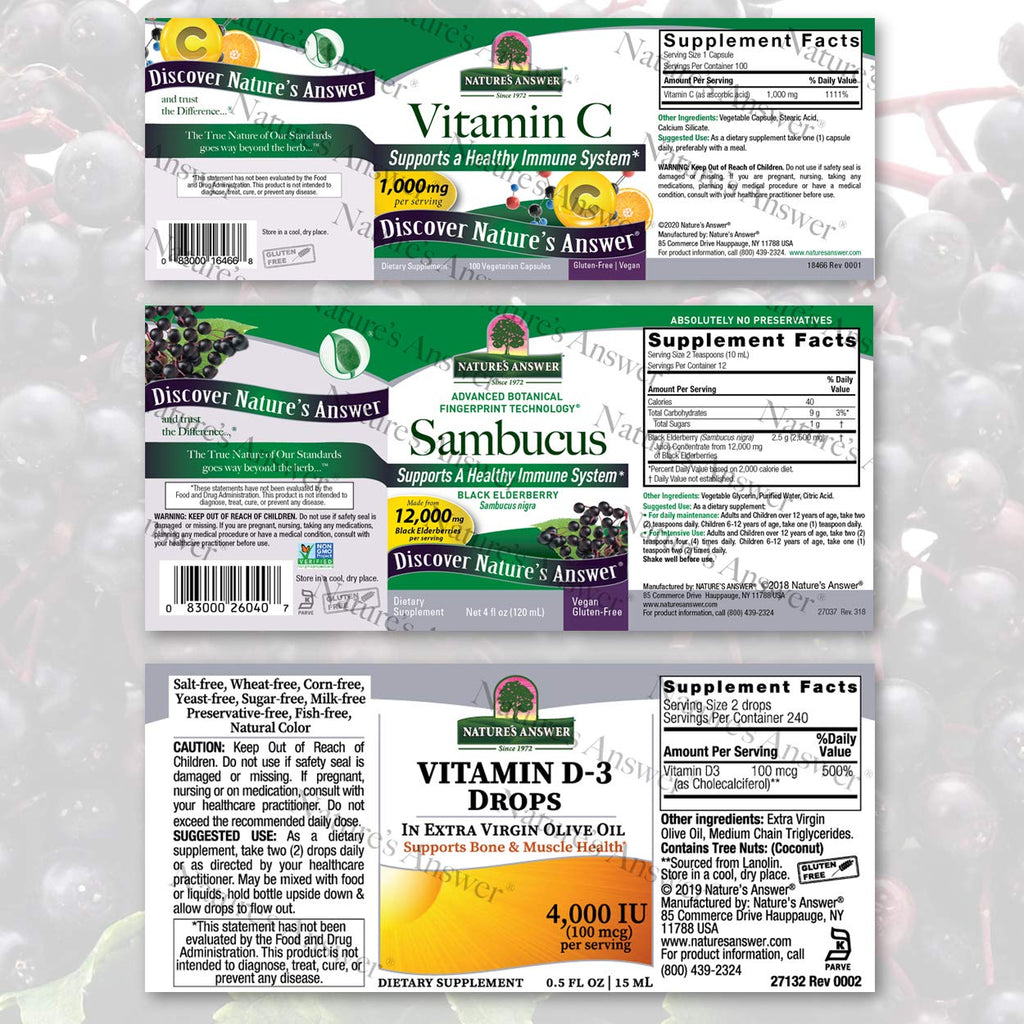 Non-GMO elderberry for daily wellness