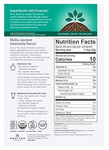 non-GMO elderberry for health recipes