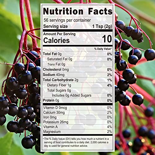 non-GMO elderberry fruit extract
