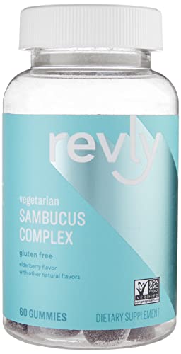 Non-GMO elderberry gummies for health