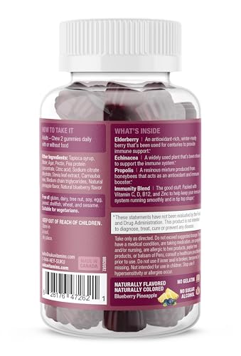 non-GMO elderberry gummies for wellness