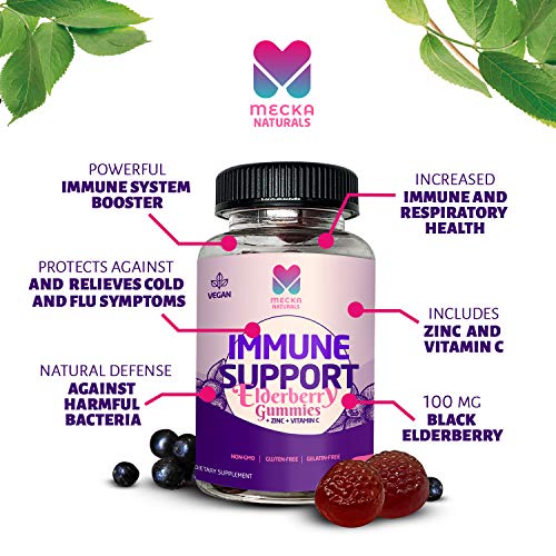non-GMO elderberry gummies with zinc