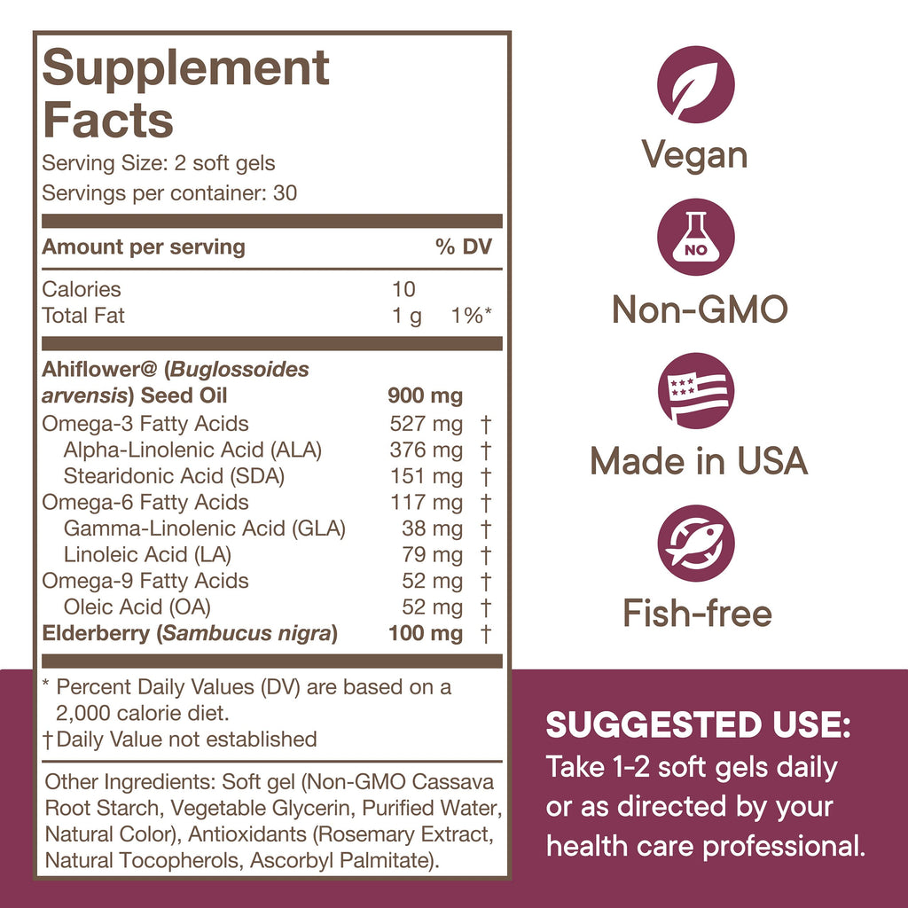 Non-GMO elderberry health support