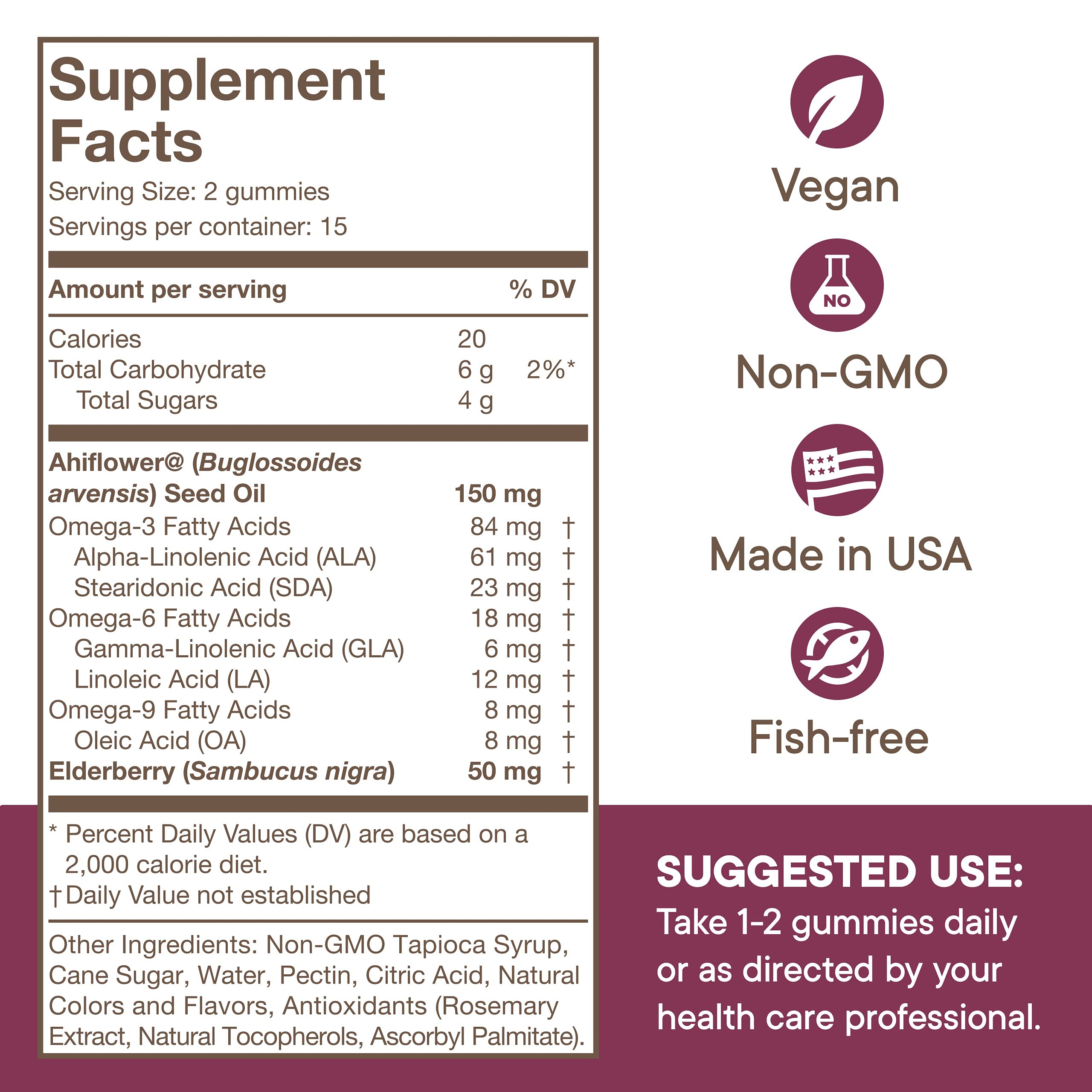 non-GMO elderberry immune support