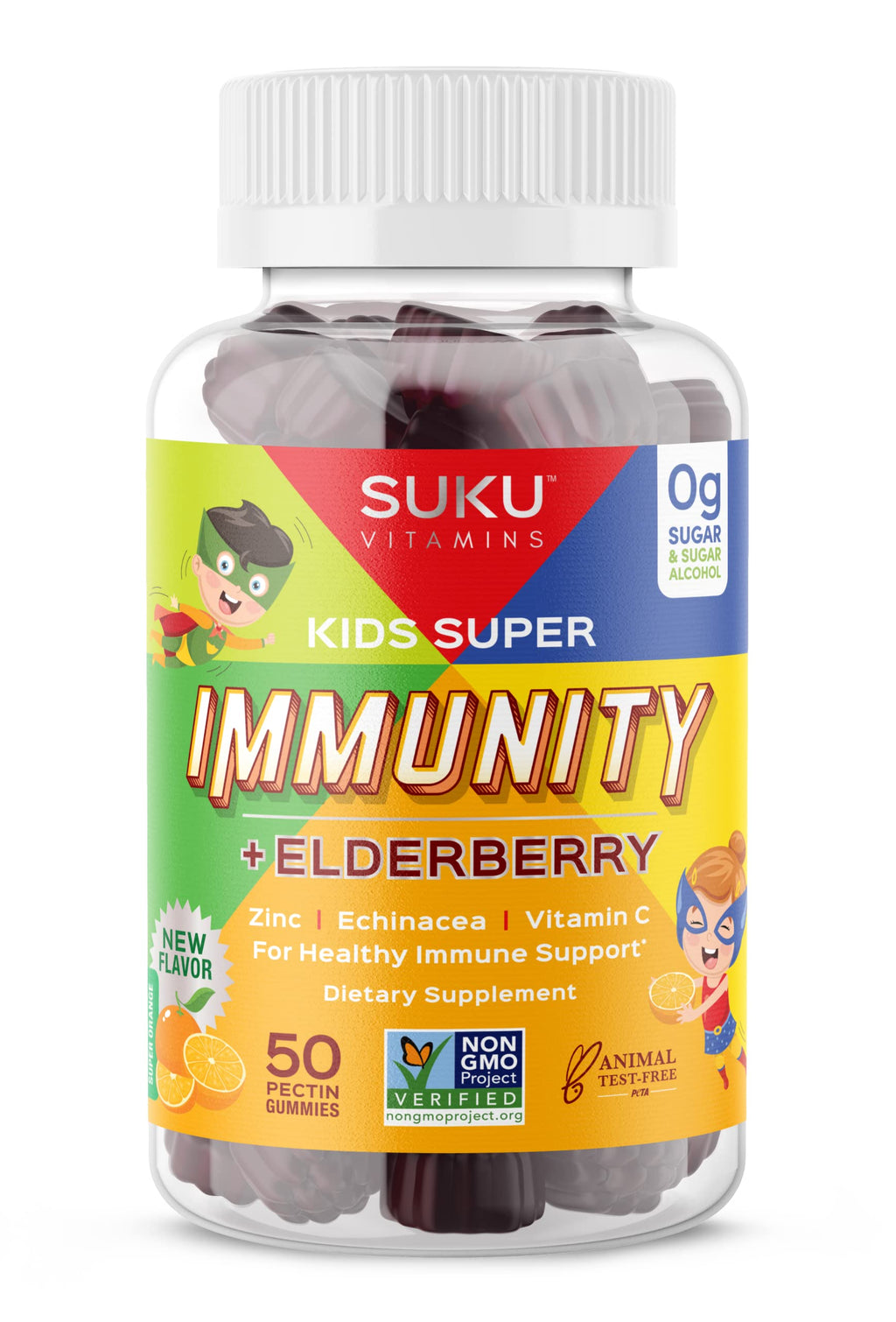 non-GMO elderberry immune support