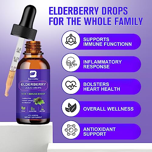 non-GMO elderberry liquid supplements