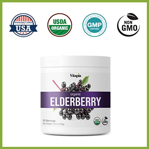 non-GMO elderberry powder for daily use