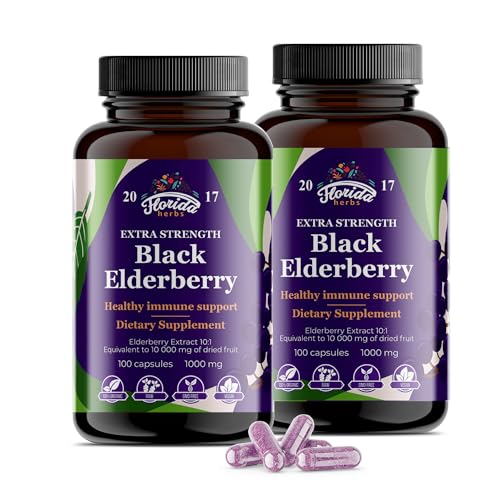 non-GMO elderberry supplement for health