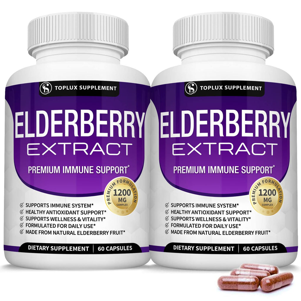 non-GMO elderberry supplement for health