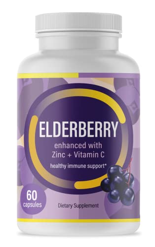 non-GMO elderberry supplement with zinc