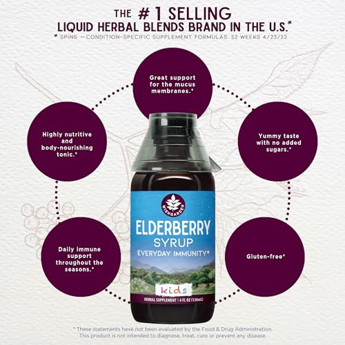 non-GMO elderberry syrup for health