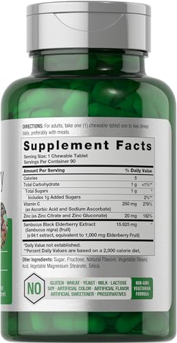 non-GMO elderberry with vitamin C