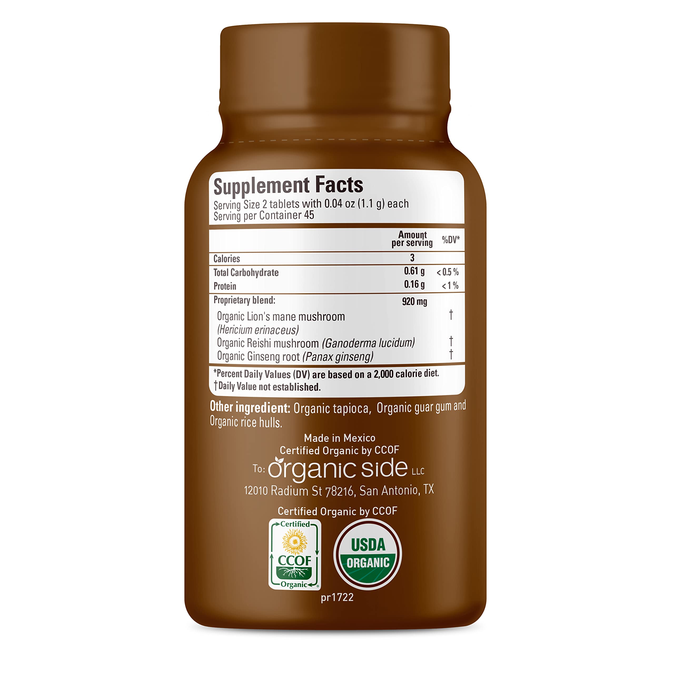 non-GMO energy boosting tablets