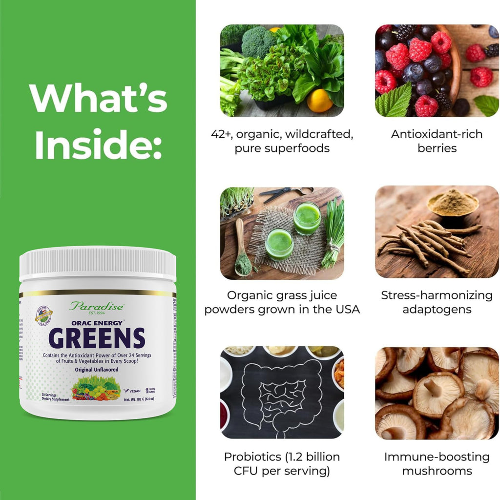 non-GMO energy greens extract