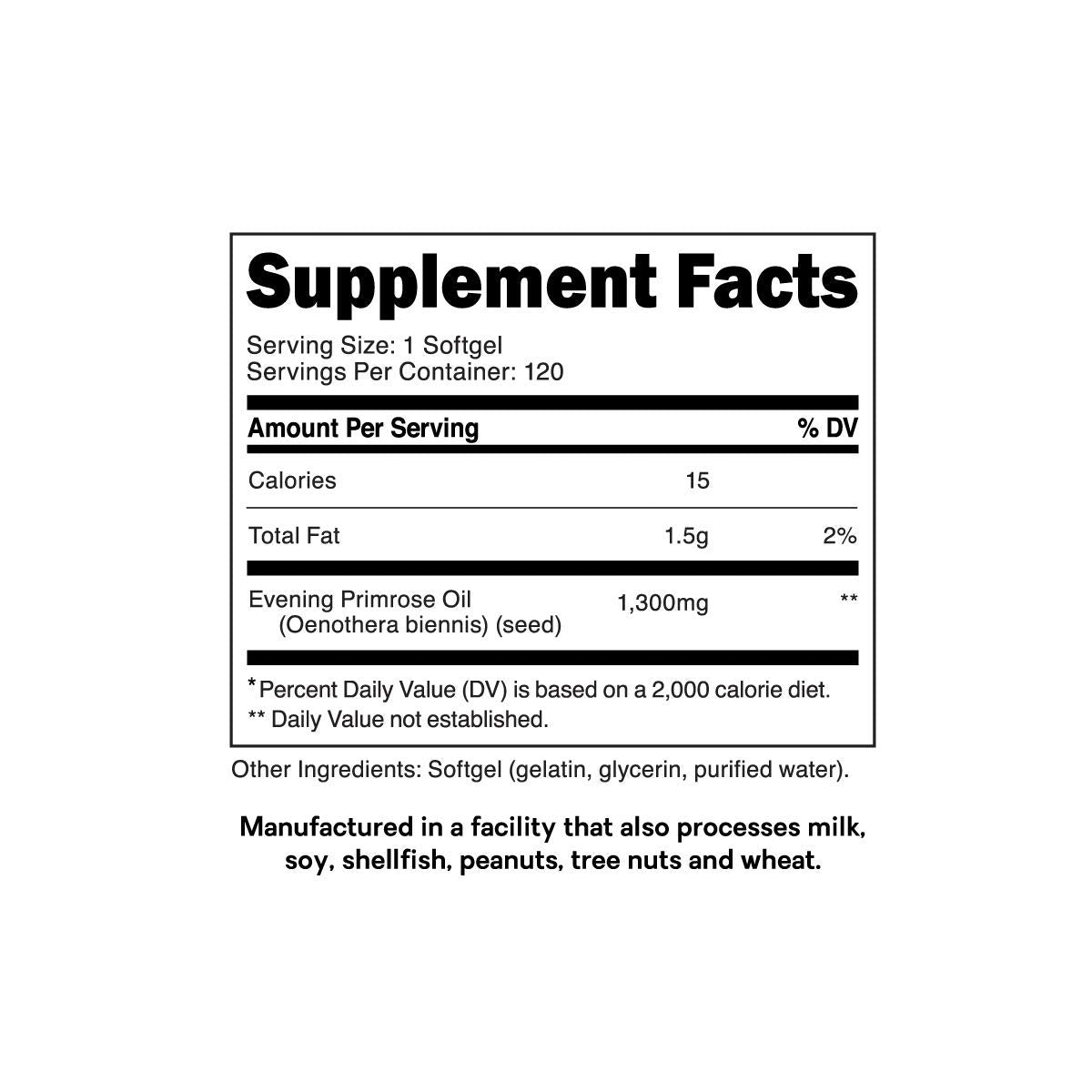 non-GMO evening primrose for hormone balance