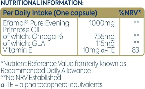 non-GMO evening primrose oil supplement