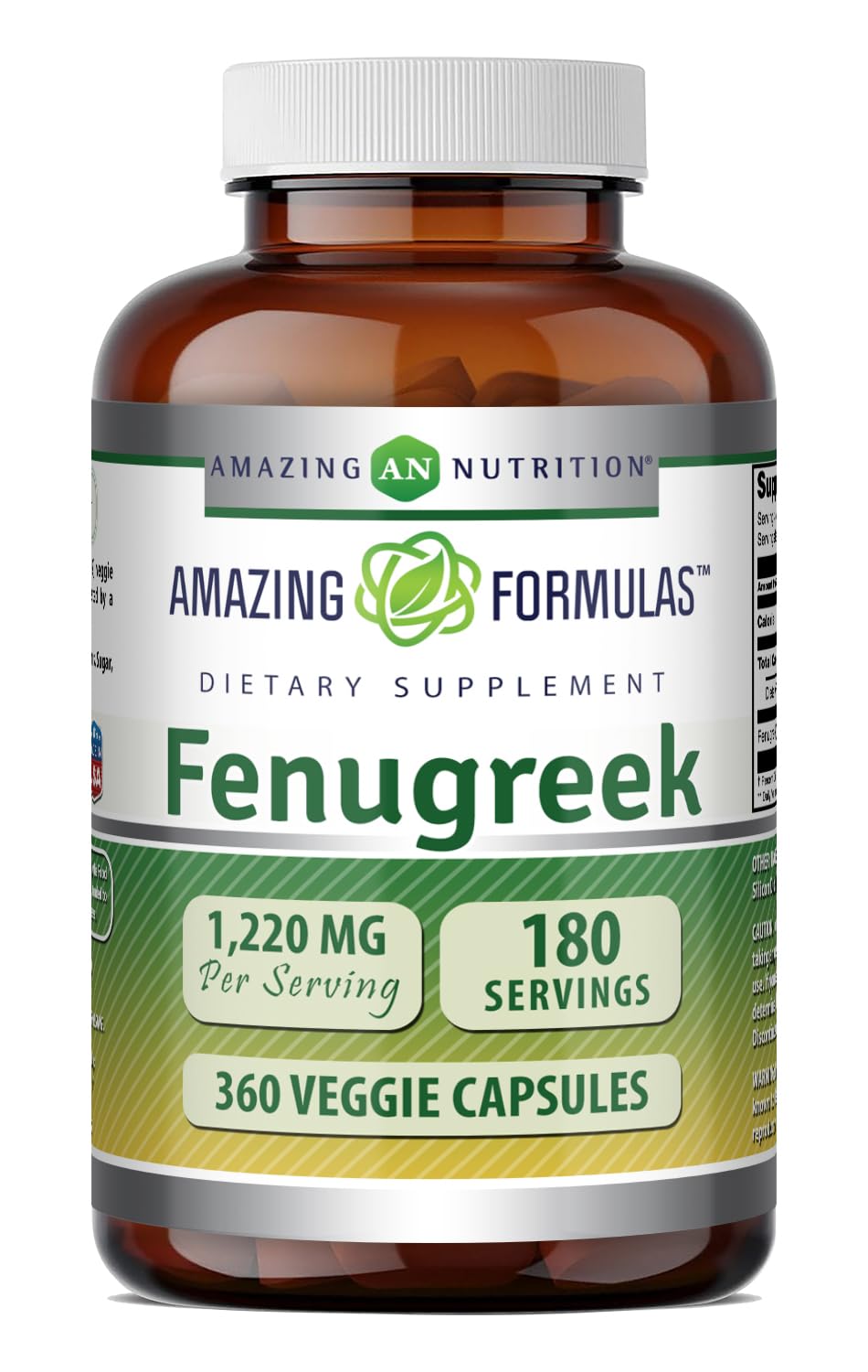 Non-GMO fenugreek supplement for health
