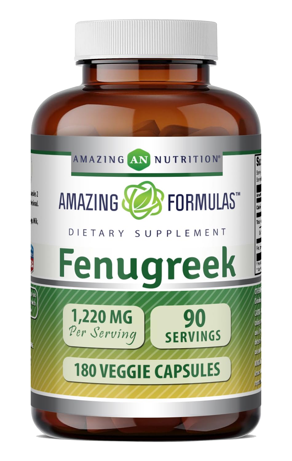 Non-GMO fenugreek supplement for wellness