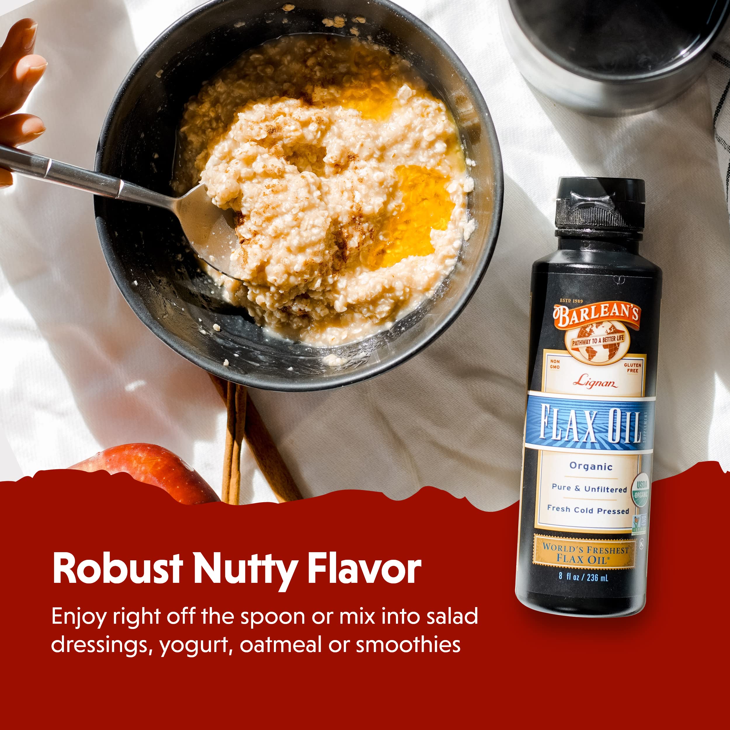 non-GMO flax seed oil