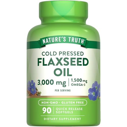 non-GMO flaxseed oil supplement