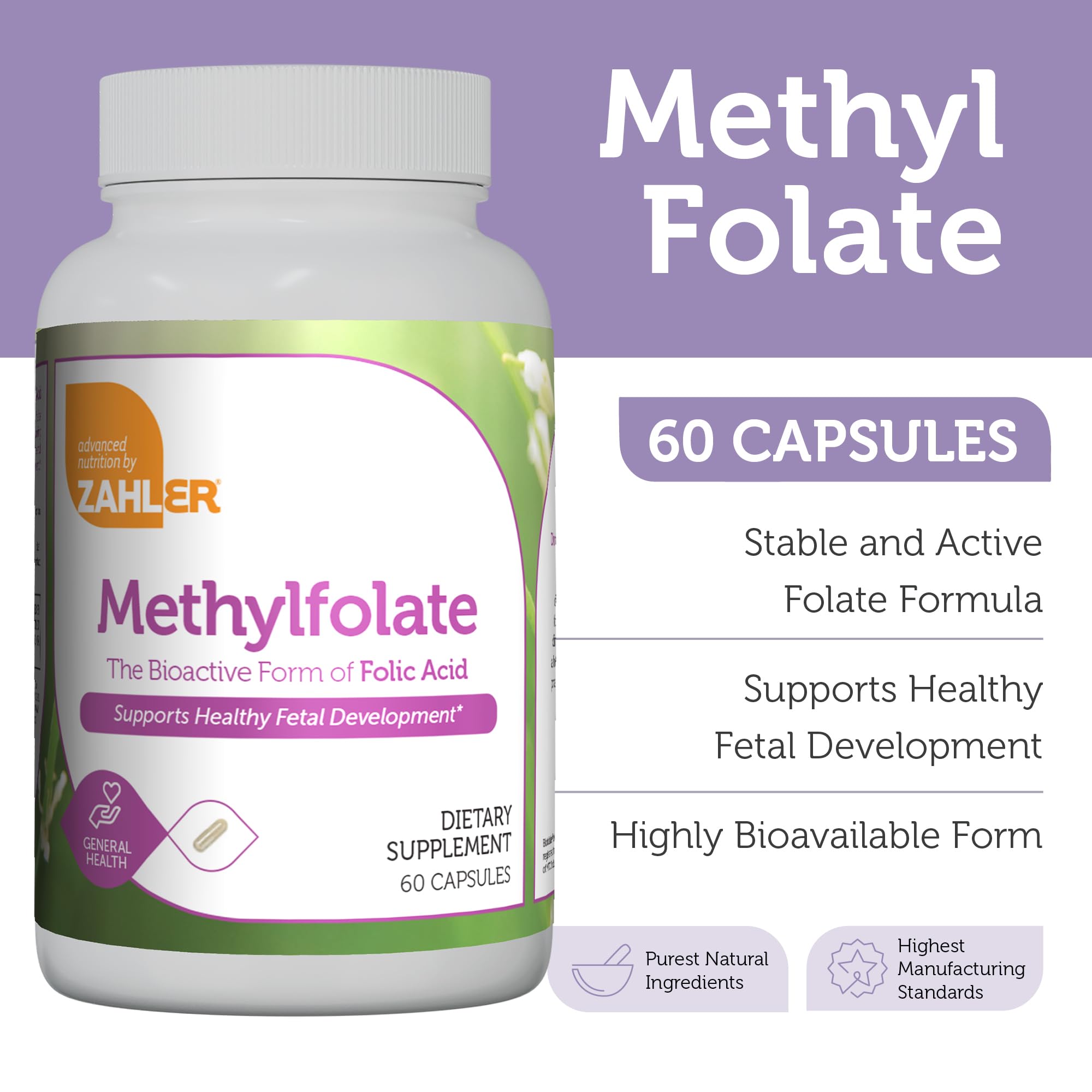 Non-GMO folic acid for women