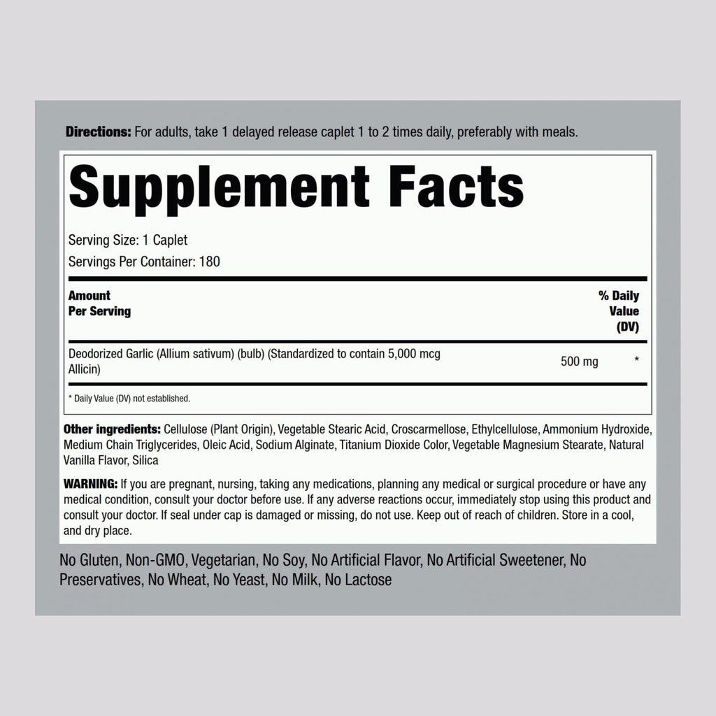 non-GMO garlic extract for immunity