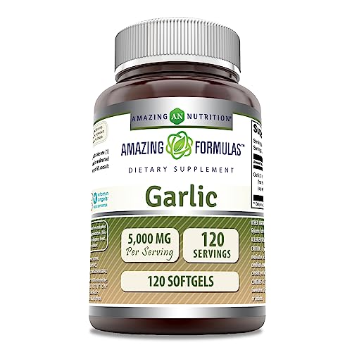 non-GMO garlic softgels for wellness