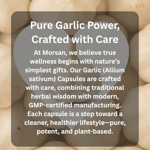 non-GMO garlic supplement choice