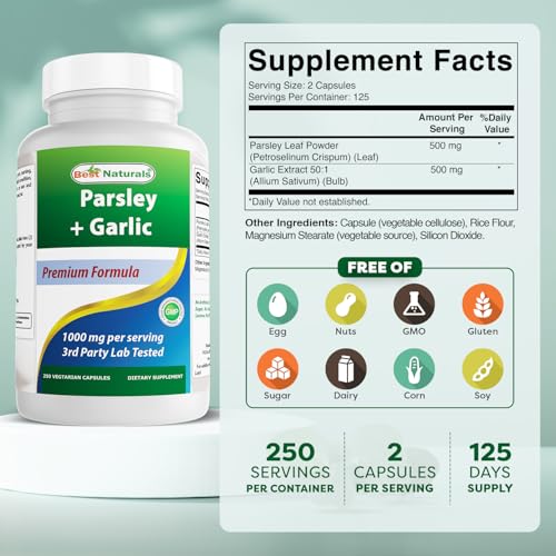 Non-GMO garlic supplement for wellness