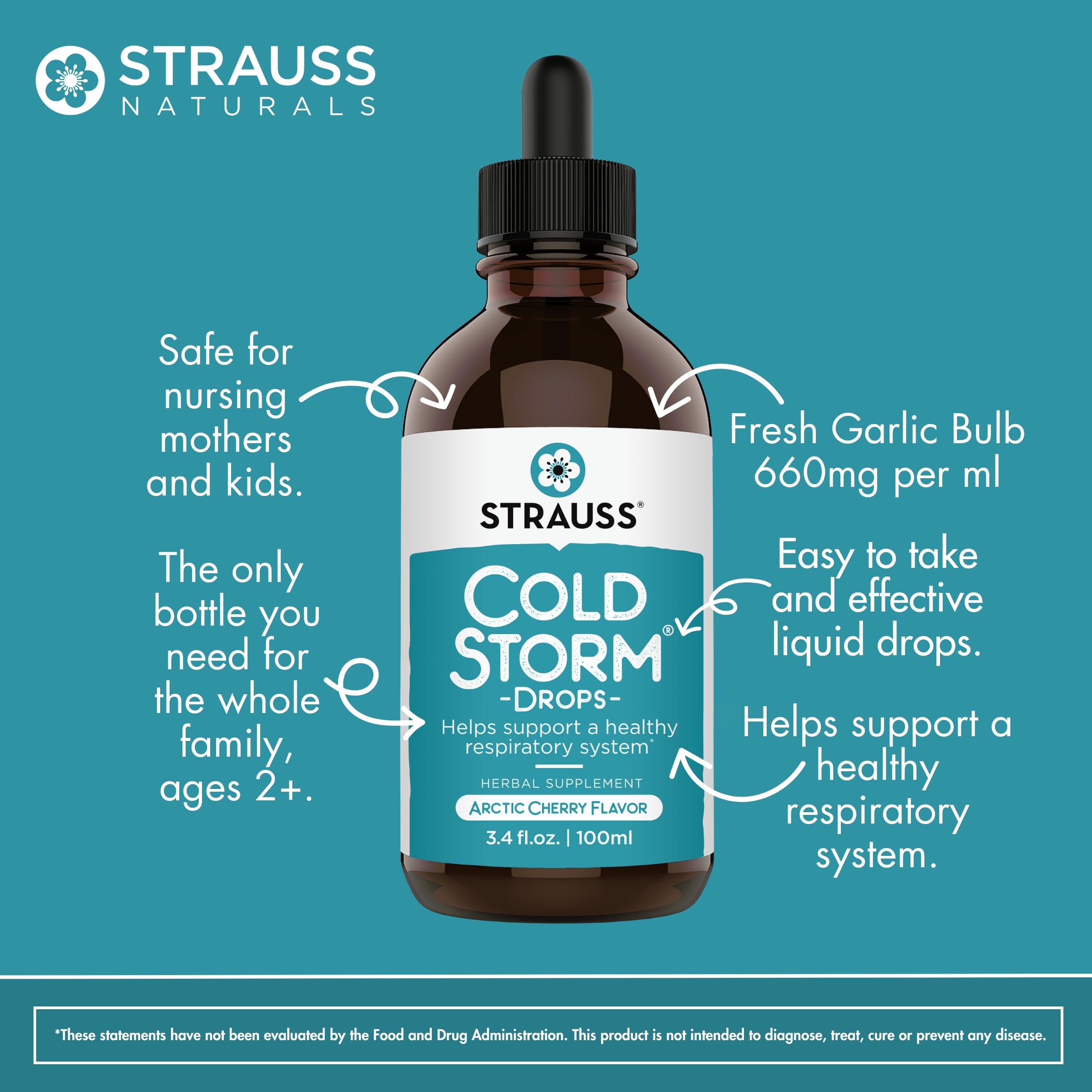 non-GMO garlic wellness drops