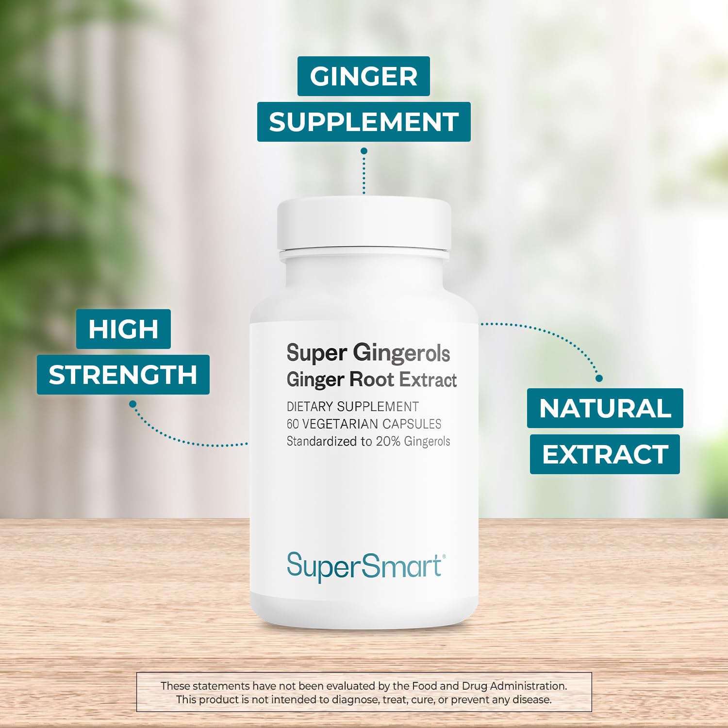 non-GMO ginger capsules for health